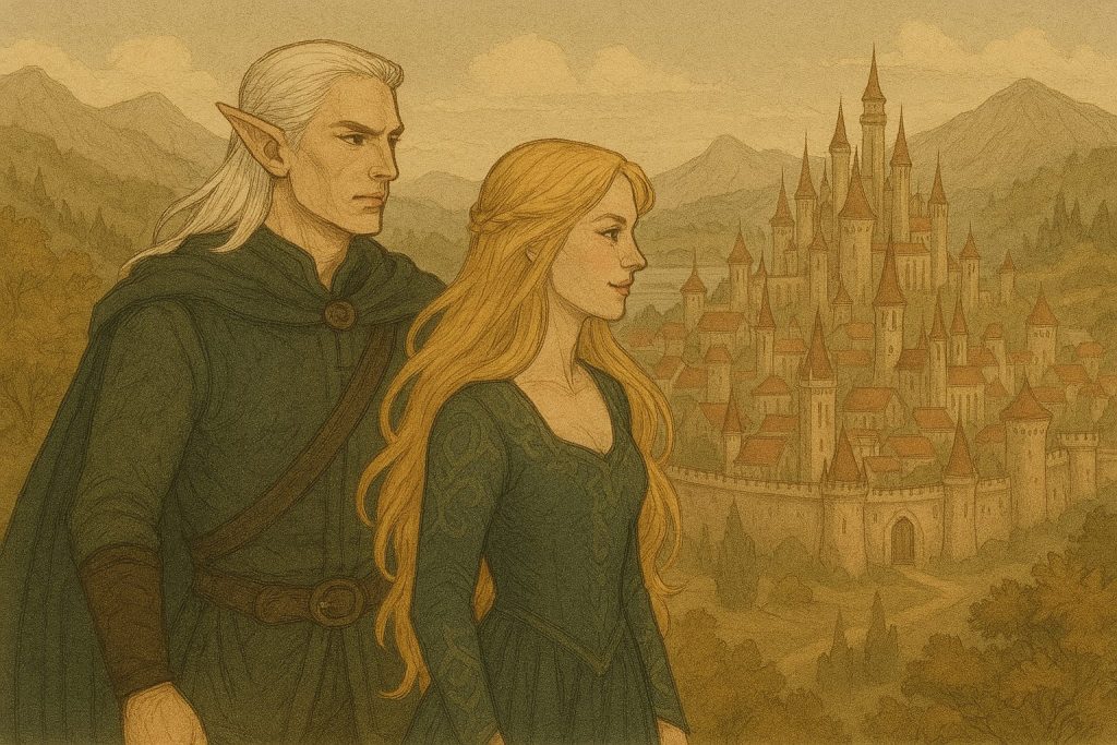 The Bland Consort? Rowan Whitethorn from Throne of Glass - Fabled Romance